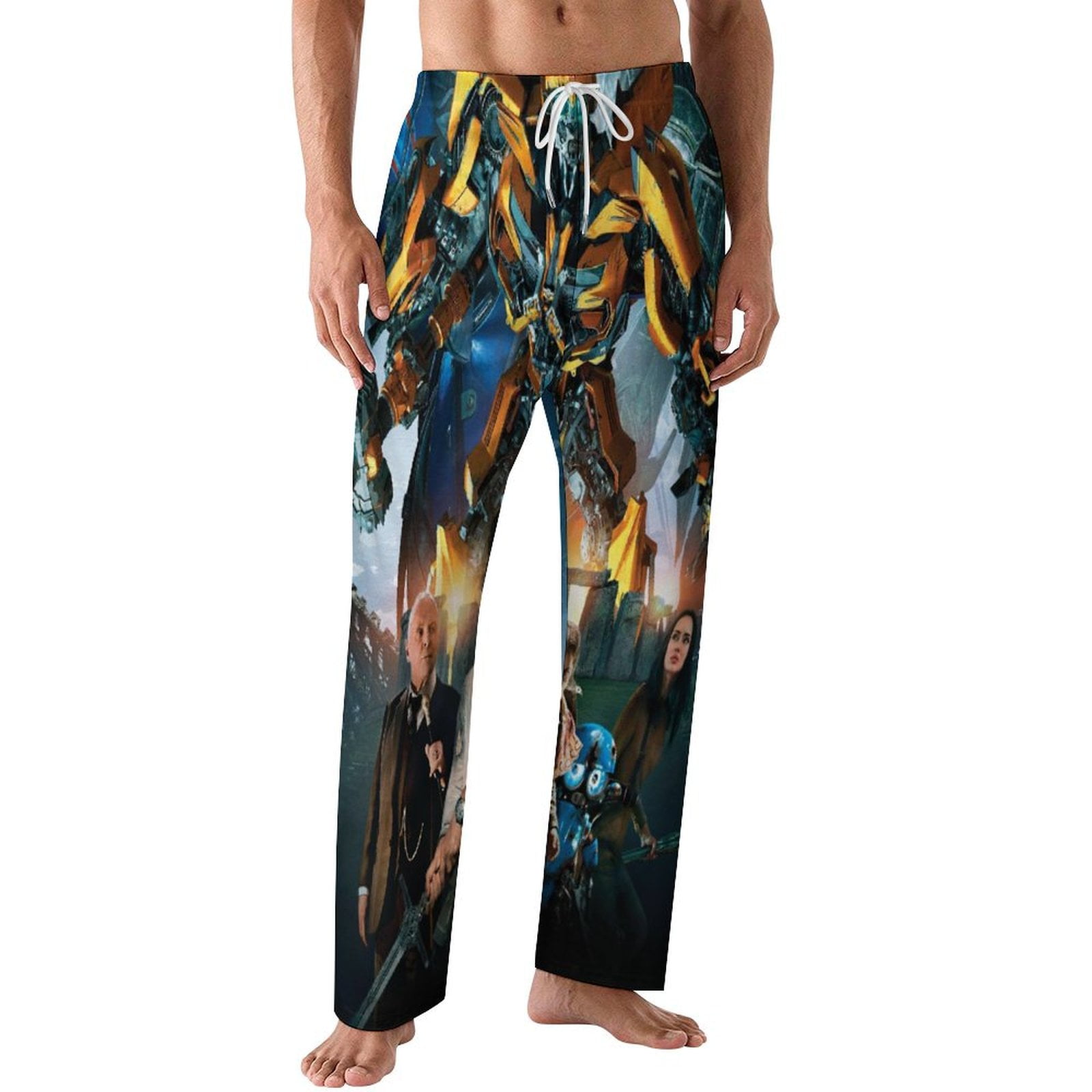 Transformers Mens Pajama Pants PJs Bottoms Sleepwear Lounge Pants ...