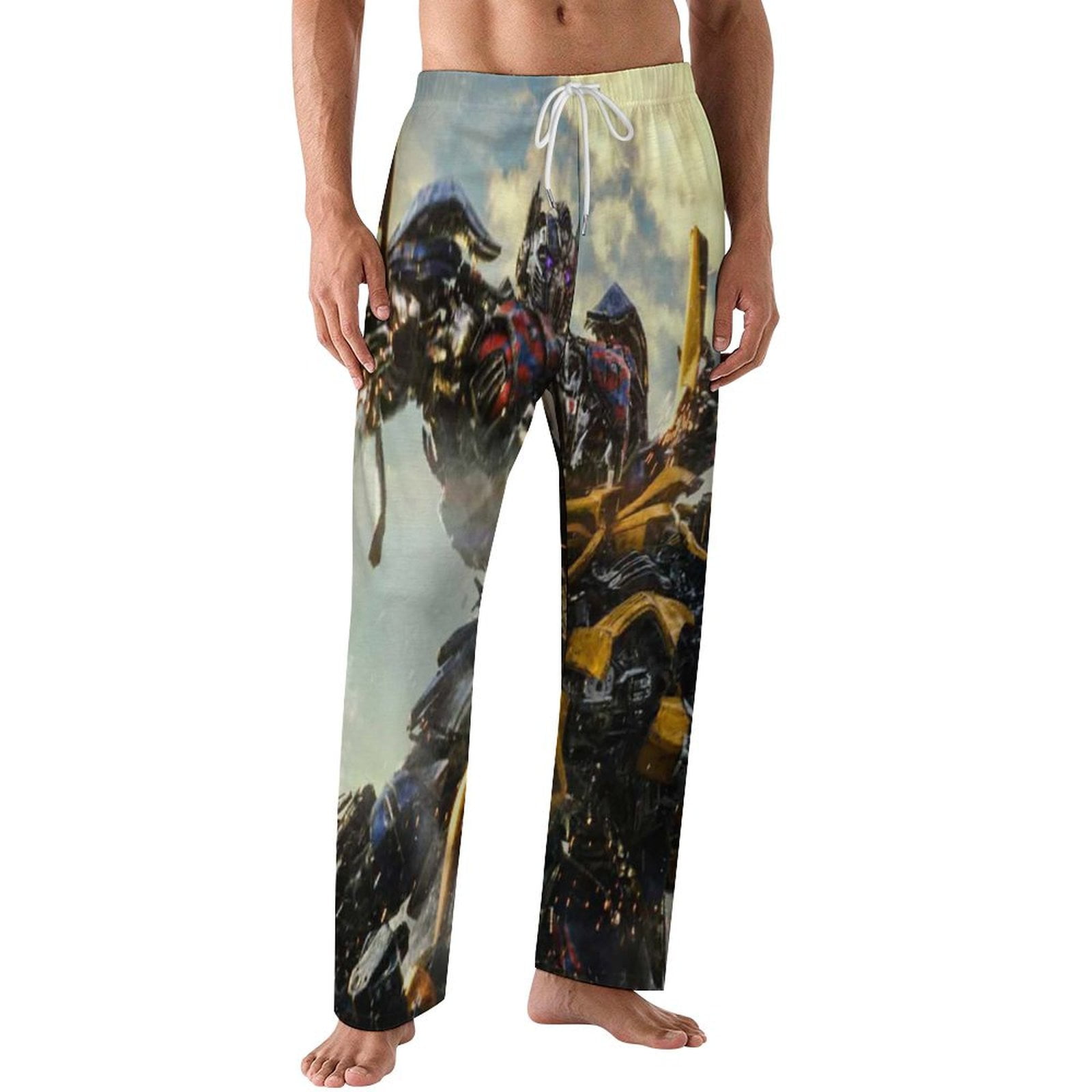 Transformers Mens Pajama Pants PJs Bottoms Sleepwear Lounge Pants ...