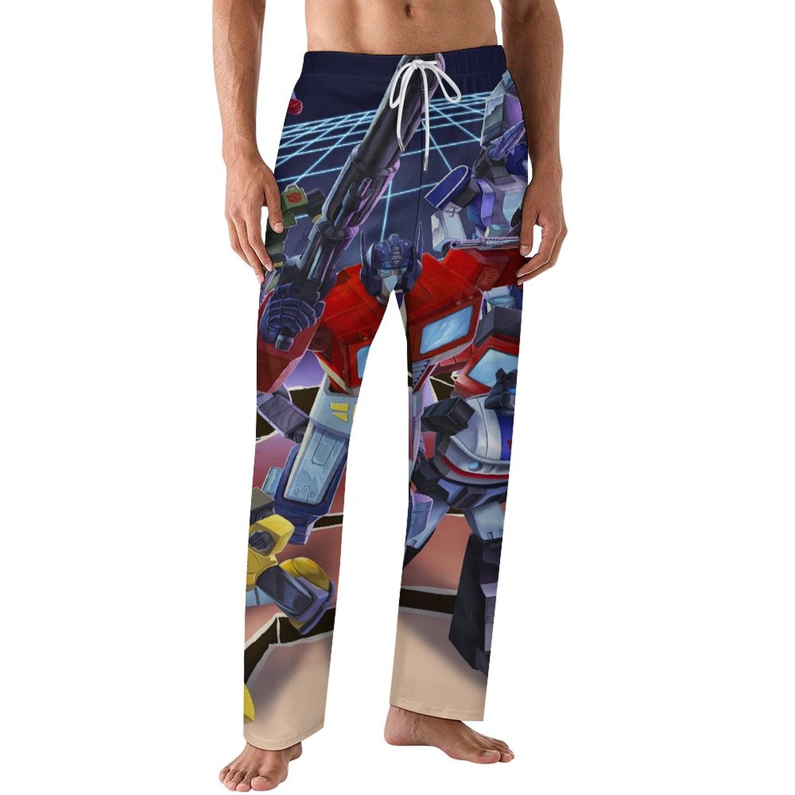 Transformers Mens Pajama Pants PJs Bottoms Sleepwear Lounge Pants ...