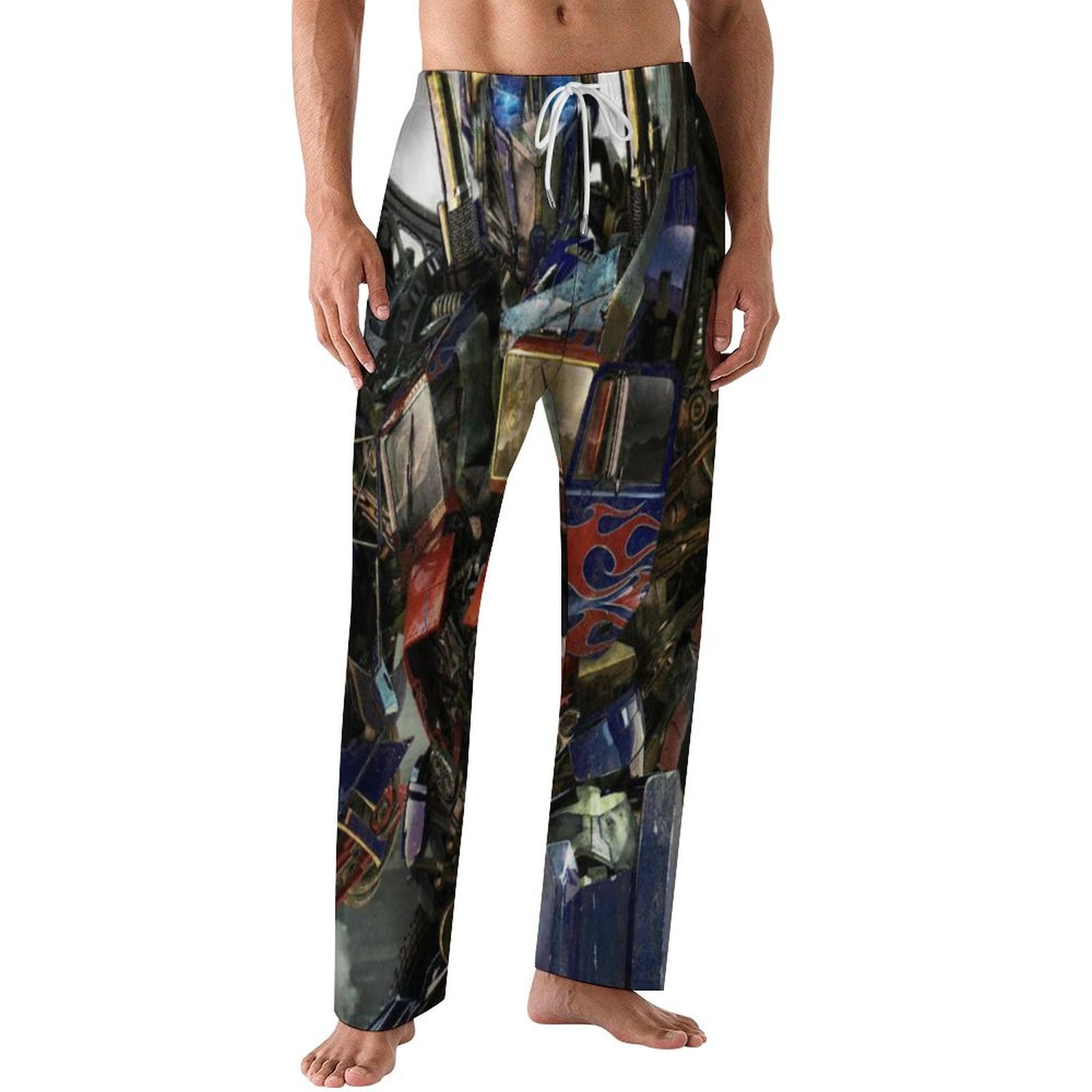 Transformers Mens Pajama Pants PJs Bottoms Sleepwear Lounge Pants ...