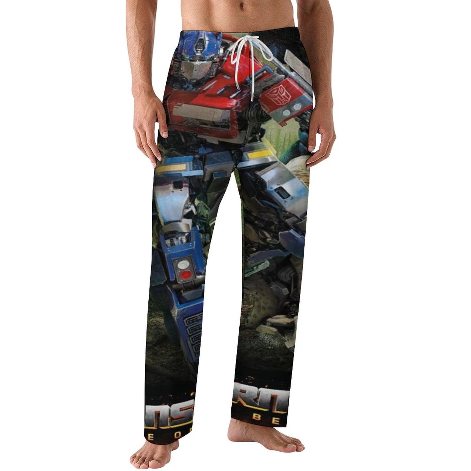 Transformers Mens Pajama Pants PJs Bottoms Sleepwear Lounge Pants ...
