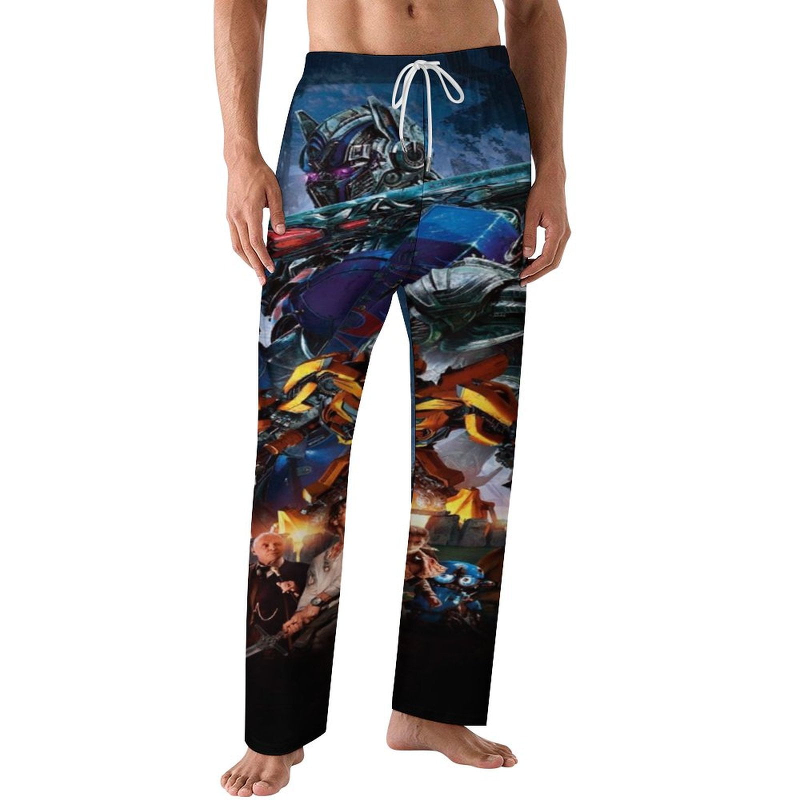 Transformers Mens Pajama Pants PJs Bottoms Sleepwear Lounge Pants ...