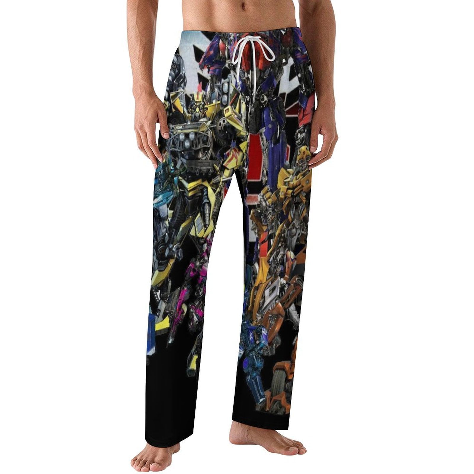 Transformers Mens Pajama Pants PJs Bottoms Sleepwear Lounge Pants ...