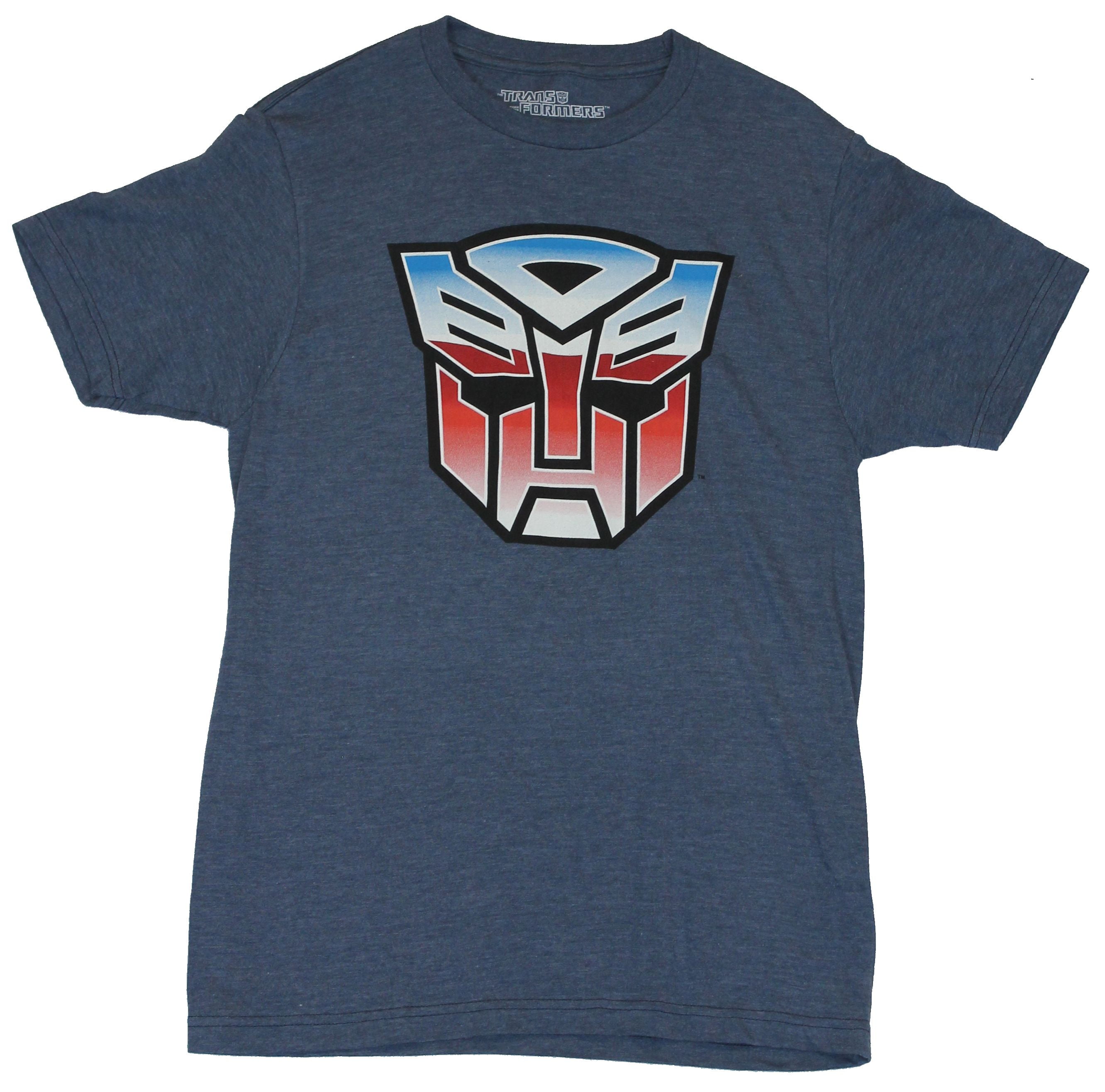 Transformers Mens T-Shirt - Classic Giant Autobot Logo (Small ...