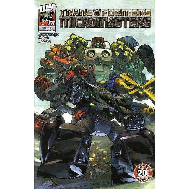 Transformers Micromasters #1B VF ; Dreamwave Comic Book - Walmart ...