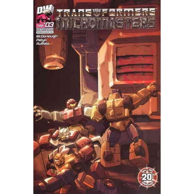 Transformers Micromasters #3A VF ; Dreamwave Comic Book - Walmart.com