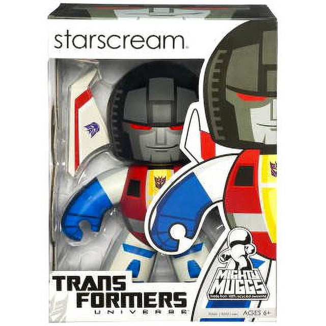 Transformers Mighty Muggs Series 2 Starscream Vinyl Figure - Walmart ...
