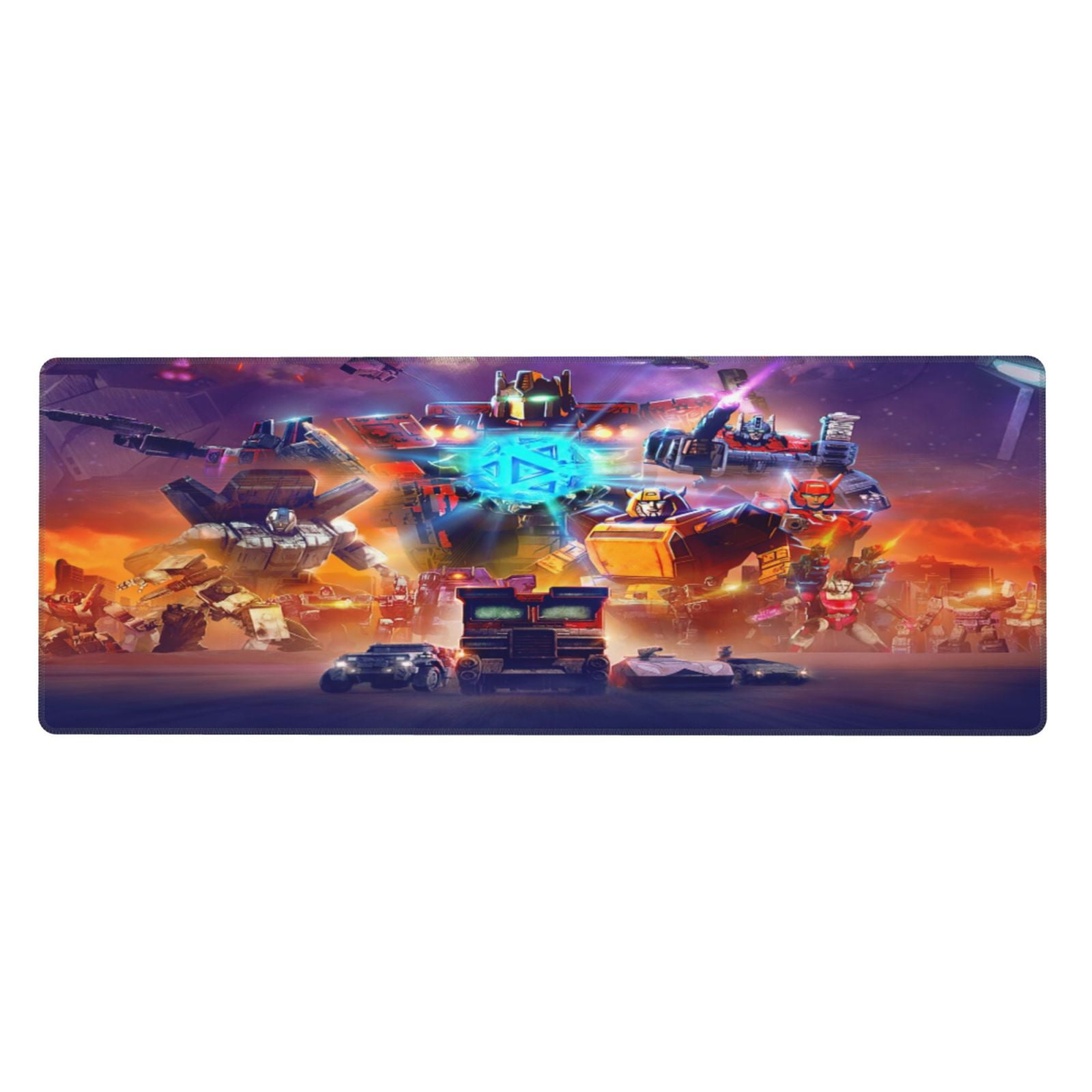 Transformers Mouse Pad with Stitched Edge Desk Mat Keyboard Pad for ...