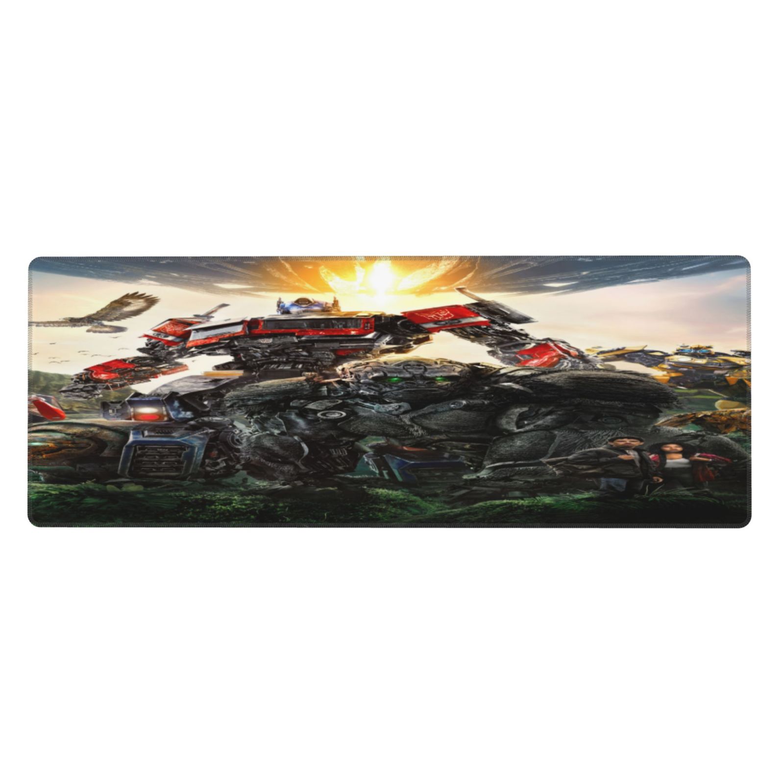 Transformers Mouse Pad with Stitched Edge Desk Mat Keyboard Pad for ...