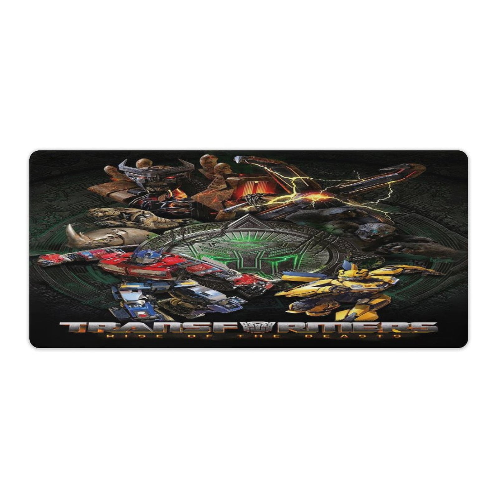 Transformers Mouse Pad with Stitched Edge Desk Mat Keyboard Pad for ...