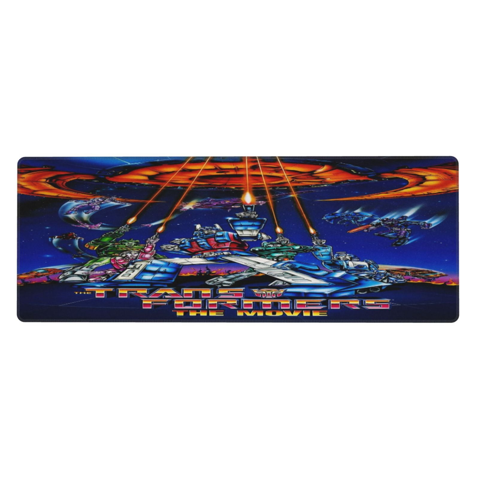 Transformers Mouse Pad with Stitched Edge Desk Mat Keyboard Pad for ...
