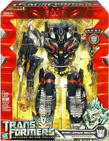 Transformers Revenge of the Fallen Shdow Command Megatron Action Figure ...