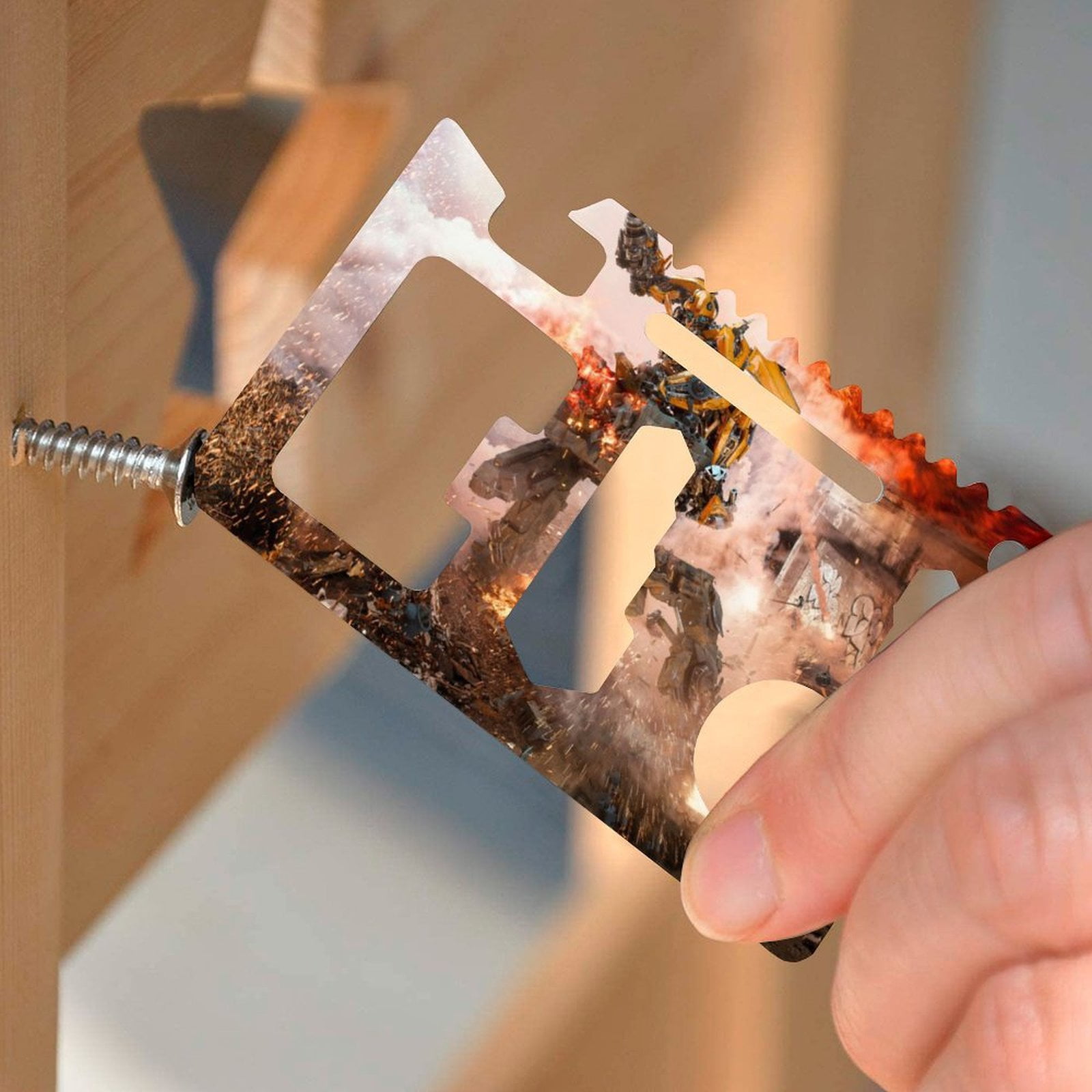 Transformers Multitool Credit Card Sized Pocket Tool, 11-in-1 Wallet ...