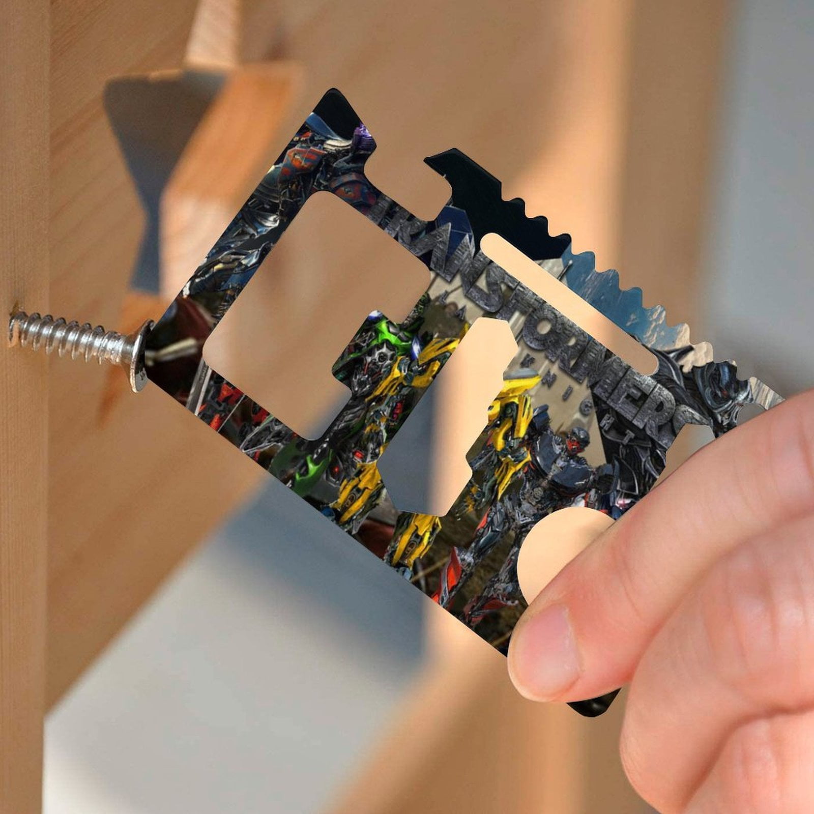 Transformers Multitool Credit Card Sized Pocket Tool, 11-in-1 Wallet ...