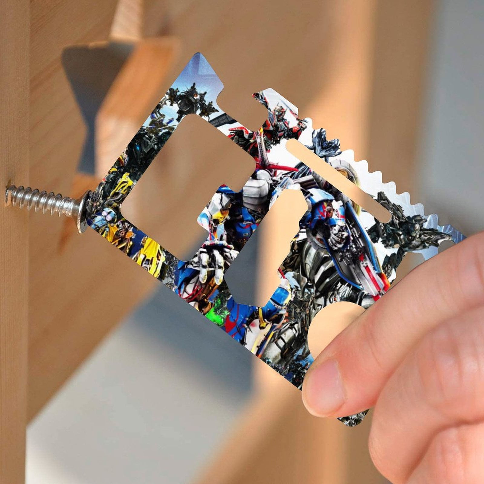 Transformers Multitool Credit Card Sized Pocket Tool, 11-in-1 Wallet ...