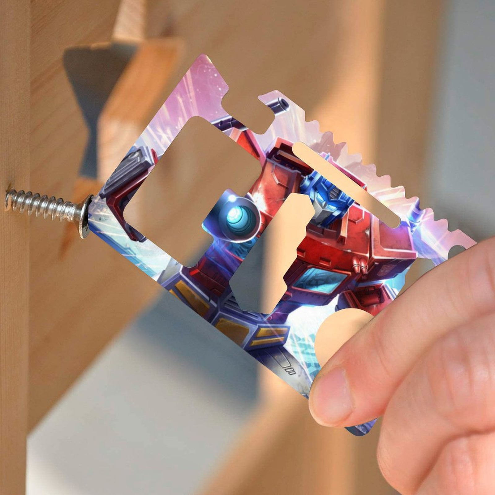 Transformers Multitool Credit Card Sized Pocket Tool, 11-in-1 Wallet ...