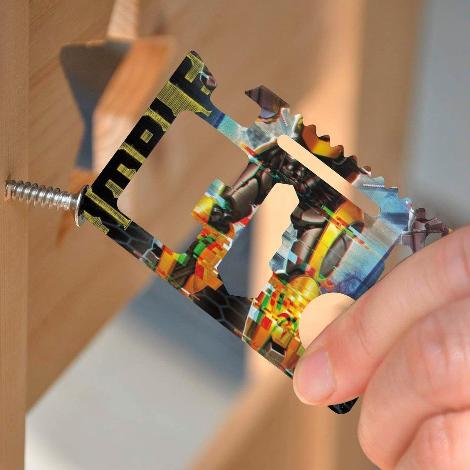 Transformers Multitool Credit Card Sized Pocket Tool, 11-in-1 Wallet Multi Tool Card,thicker And ...