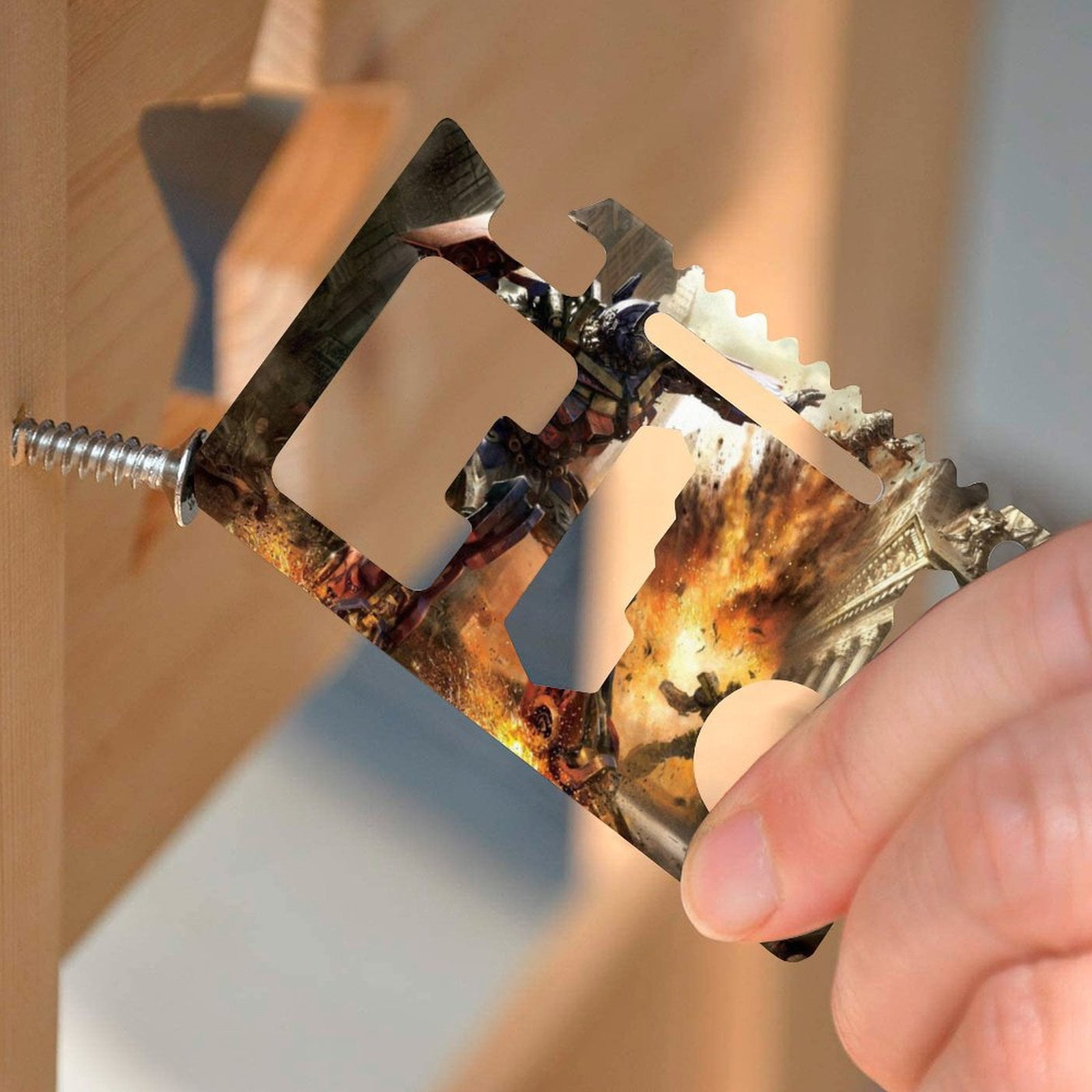 Transformers Multitool Credit Card Sized Pocket Tool, 11-in-1 Wallet ...