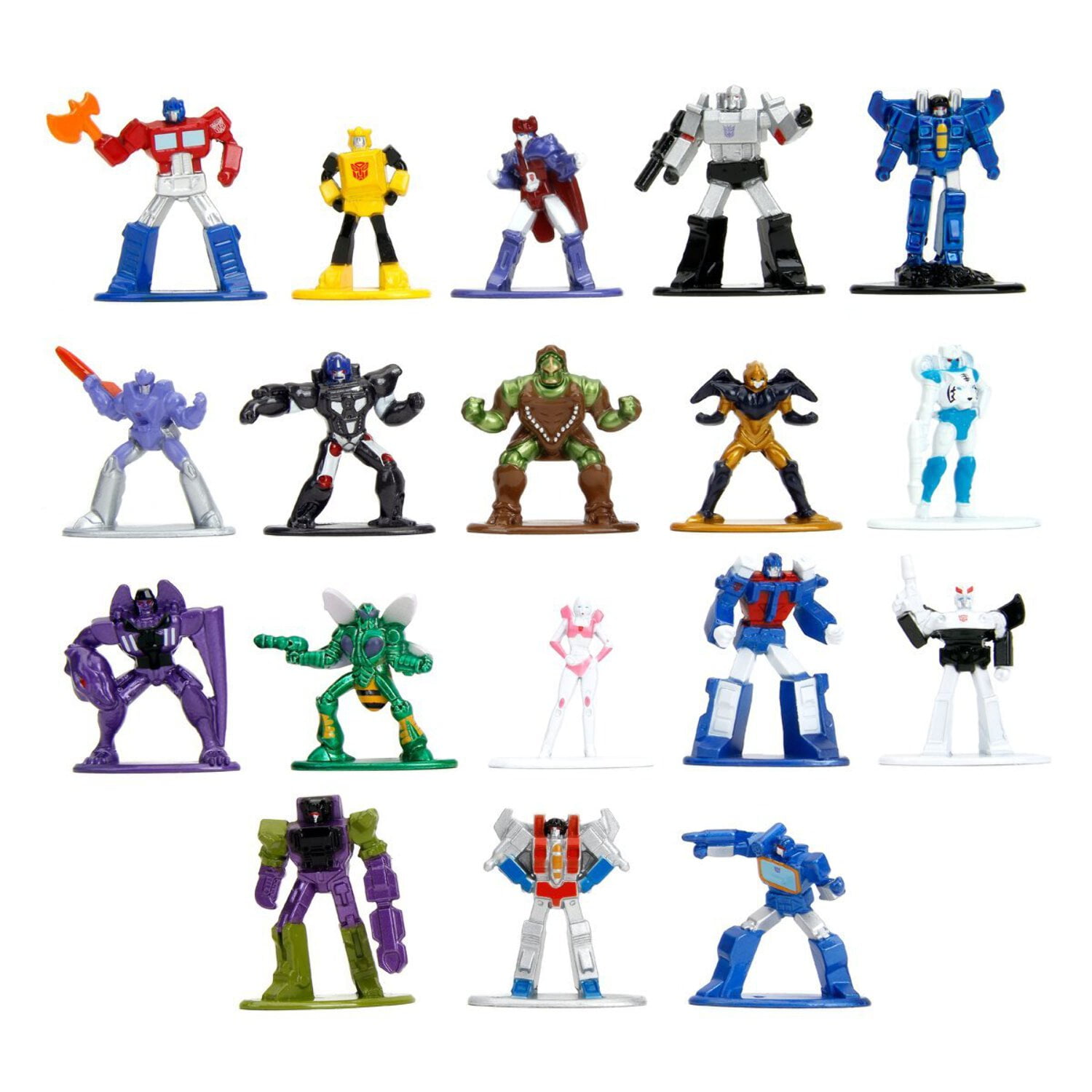 Transformers Nano MetalFigs Mini-Figure WV 3 18-PK - Walmart.com