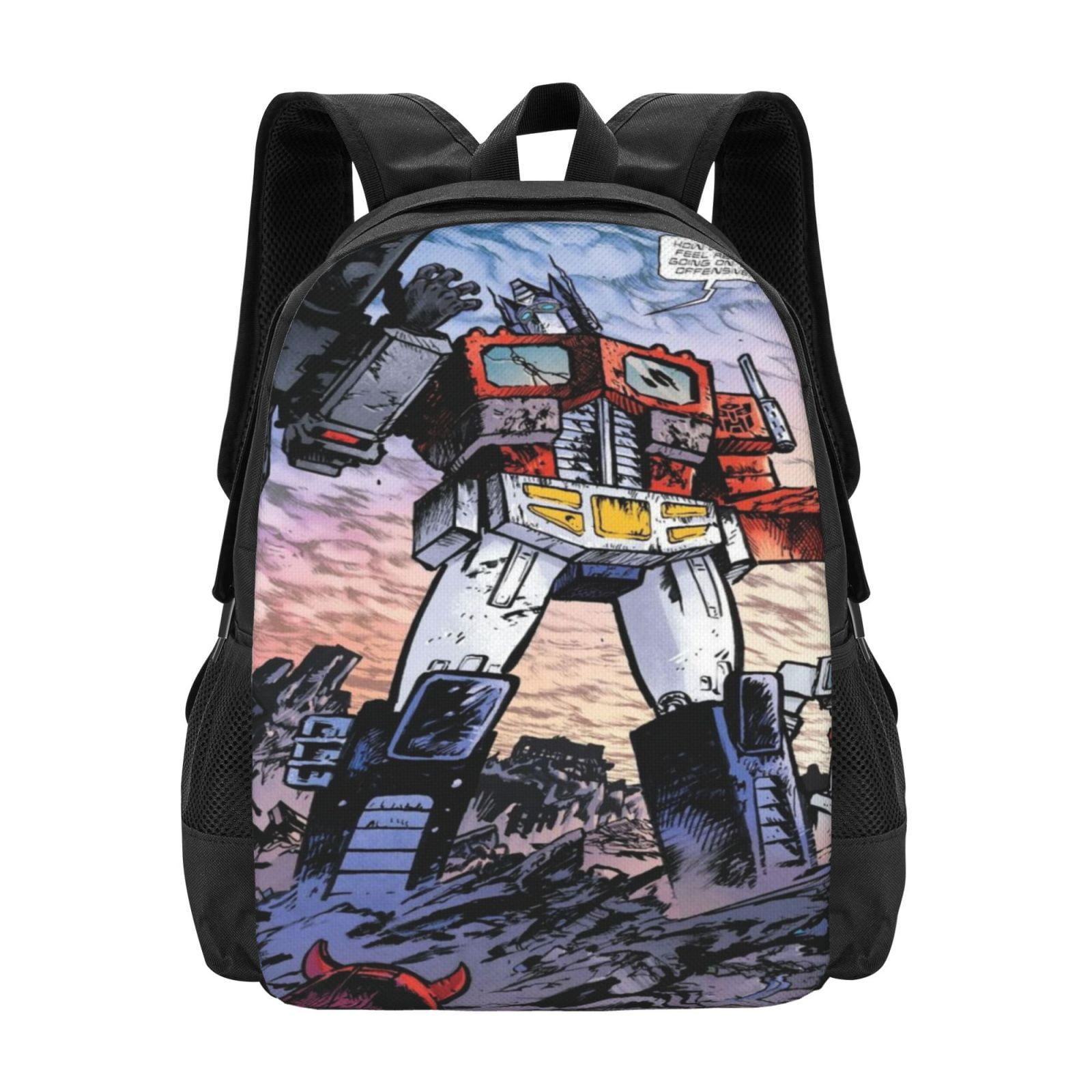 Transformers New Minimalist Large-Capacity Double-Shoulder Backpack ...