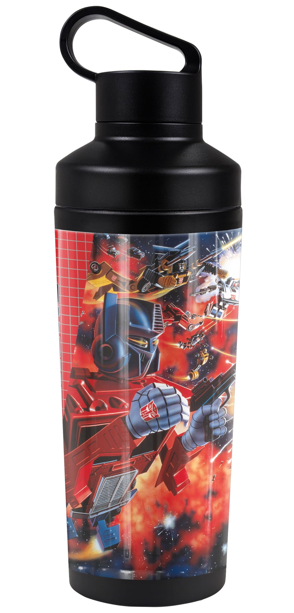 Transformers Official Box Art 18 oz Insulated Water Bottle, Leak ...
