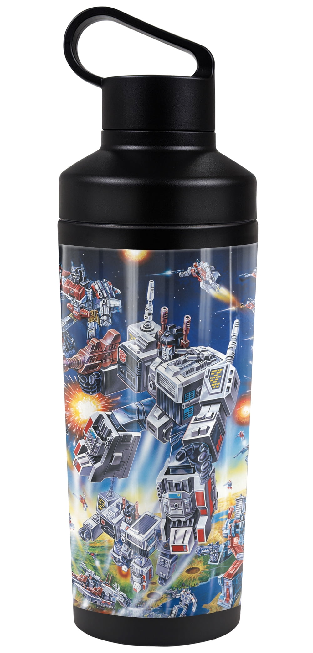 Transformers Official Decepticon Box Art 18 oz Insulated Water Bottle ...