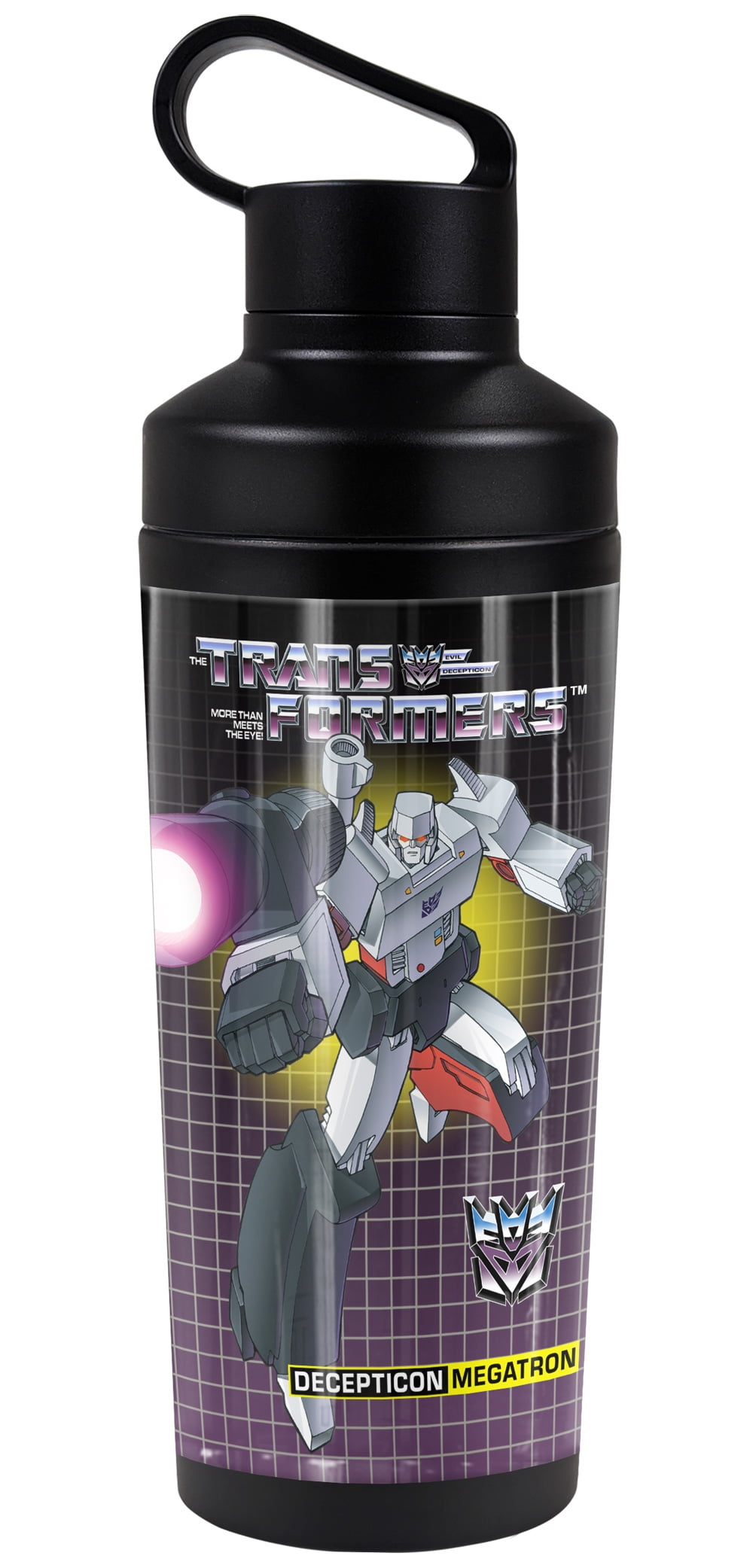 Transformers Official Megatron 18 oz Insulated Water Bottle, Leak ...