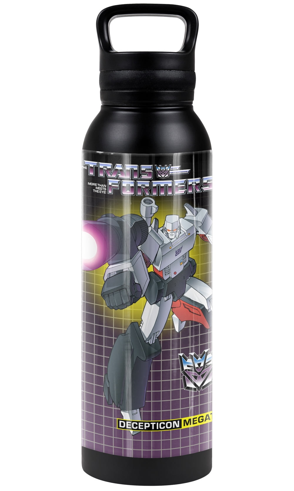 Transformers Official Megatron Black 24 oz Insulated Canteen Water ...
