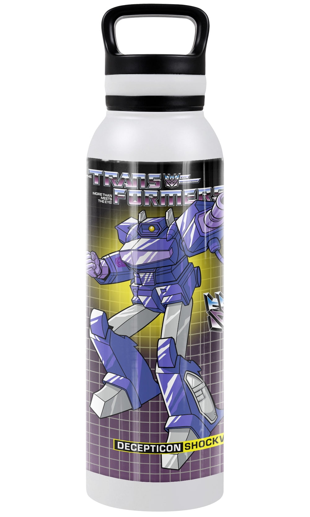 Transformers Official Shockwave White 24 oz Insulated Canteen Water ...