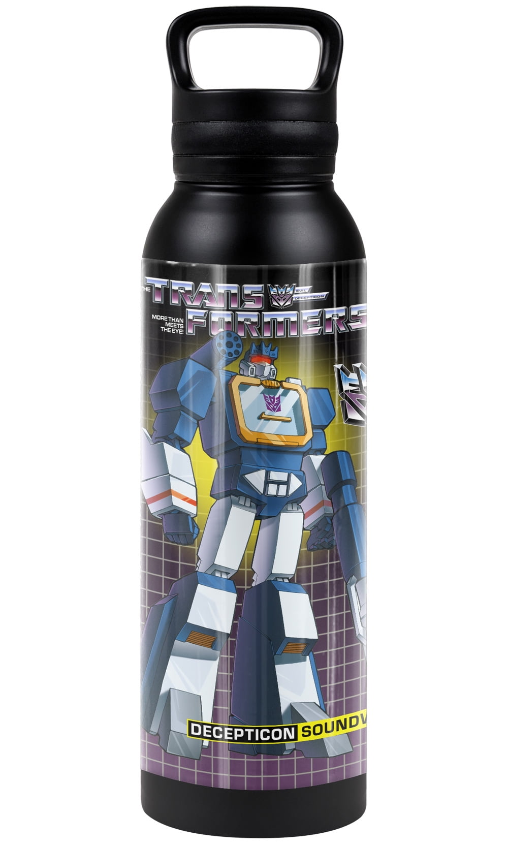 Transformers Official Soundwave Black 24 oz Insulated Canteen Water ...
