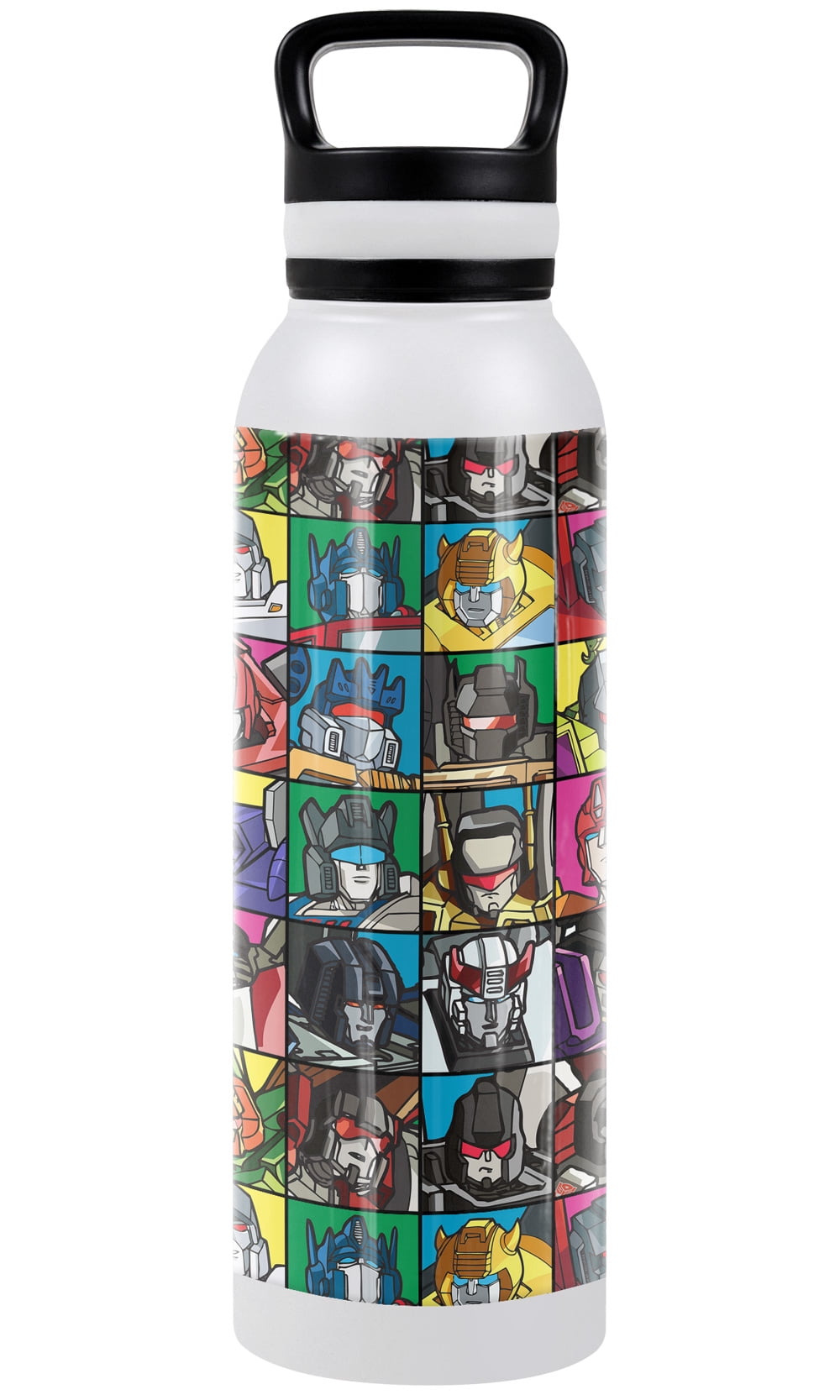 Transformers Official Transformer Squares 24 oz Insulated Canteen Water ...