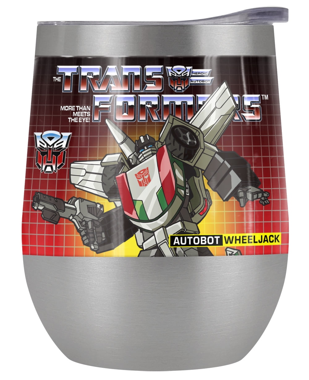 Transformers Official Wheeljack 12 oz Stemless Tumbler, Stainless Steel ...