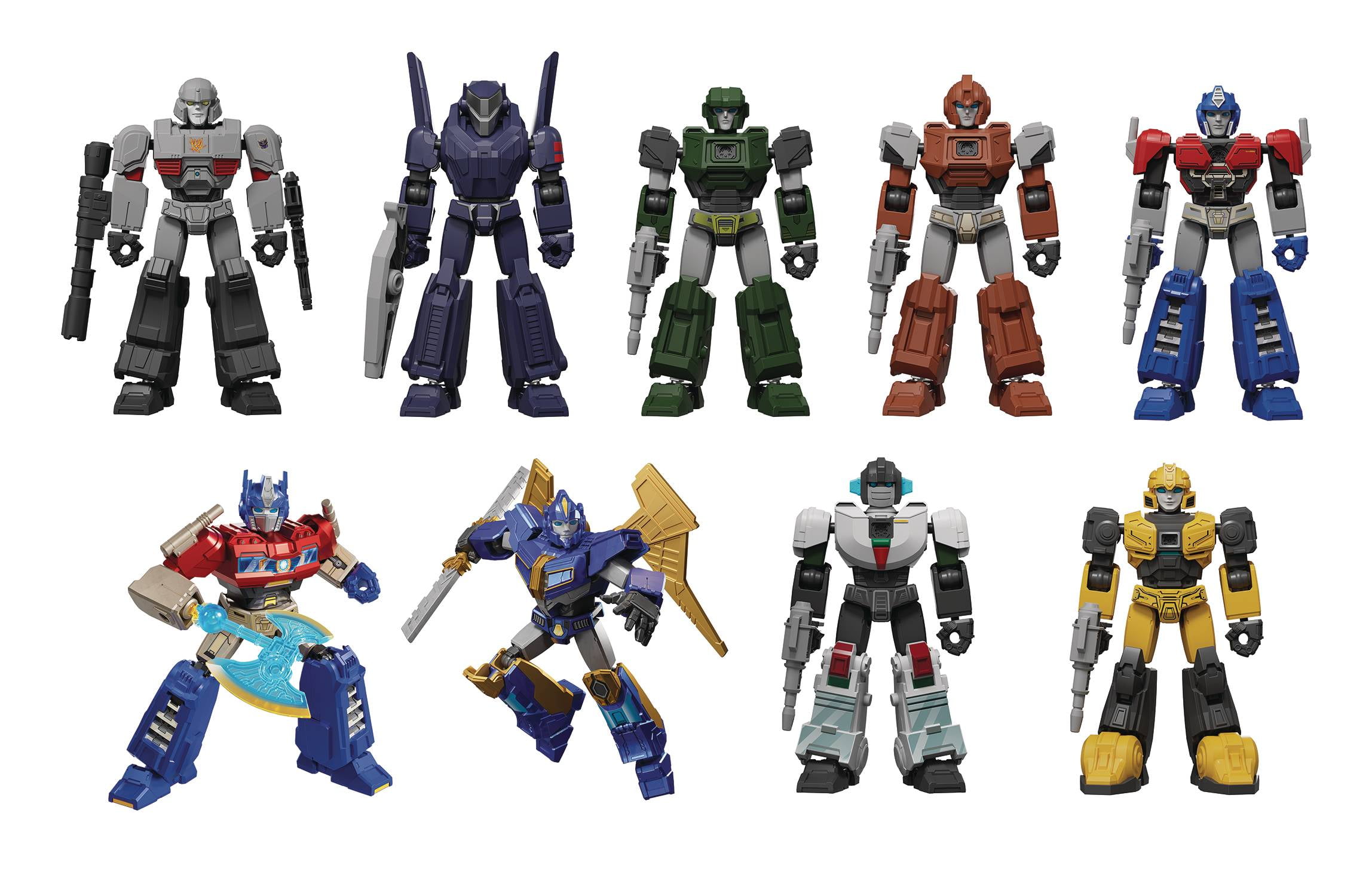 Transformers: One Galaxy Version 5 Blokees Mini Model Kit Case of 9 ...