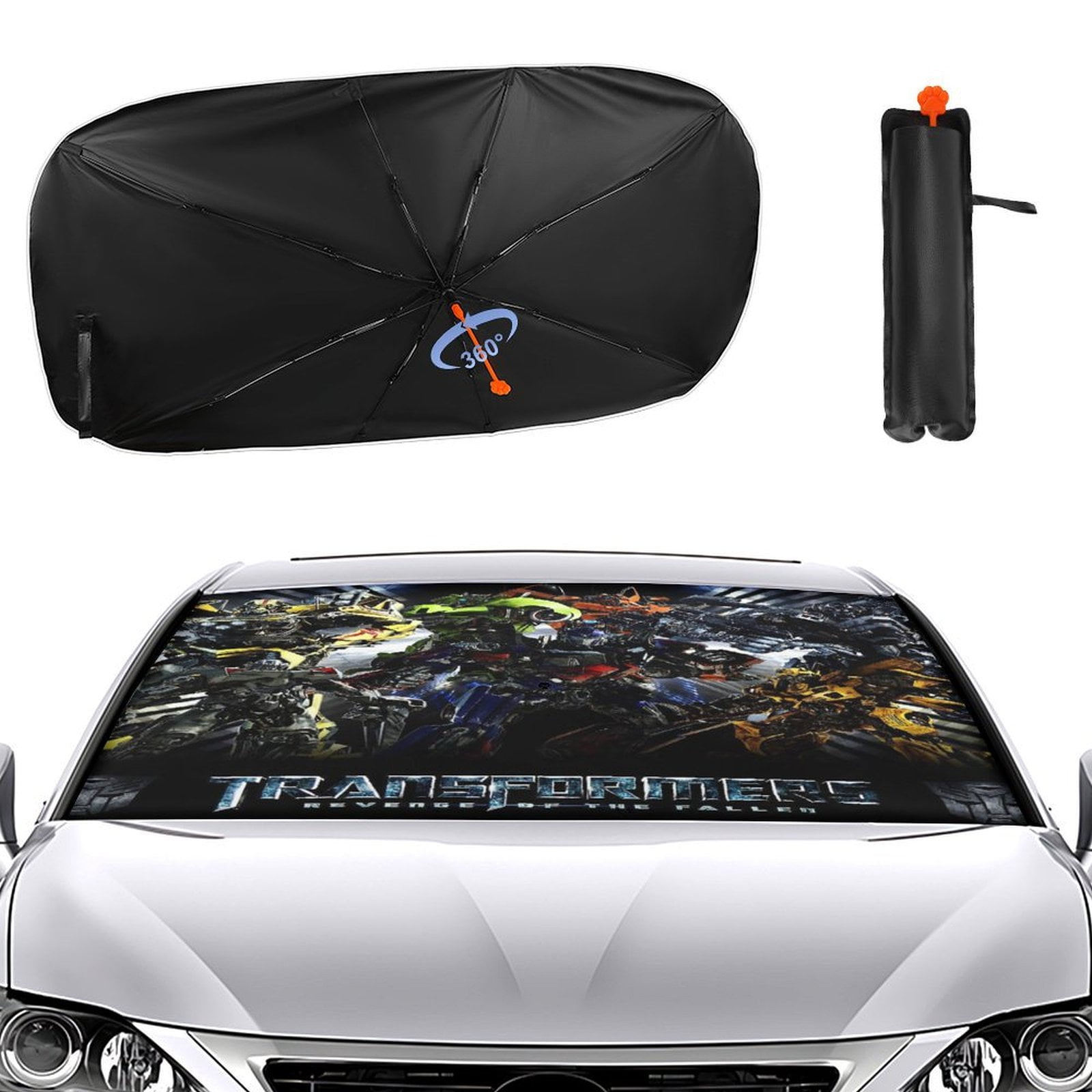 Transformers One Car Umbrella Windshield Sun Shade, Windshield Cover ...
