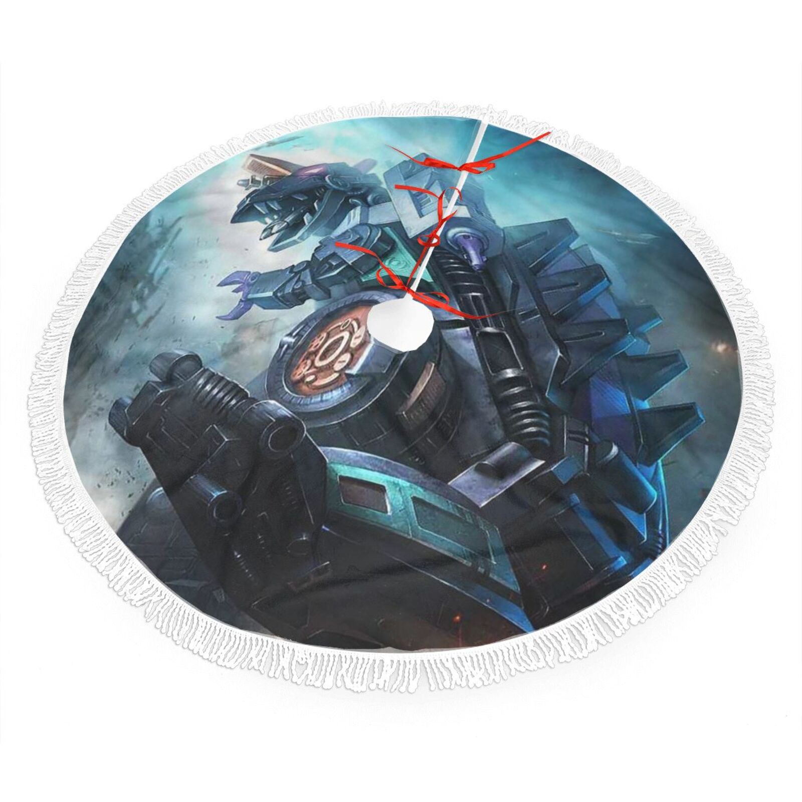 Transformers One Christmas Tree Skirt, 48" Xmas Tree Skirts Mat, Winter ...