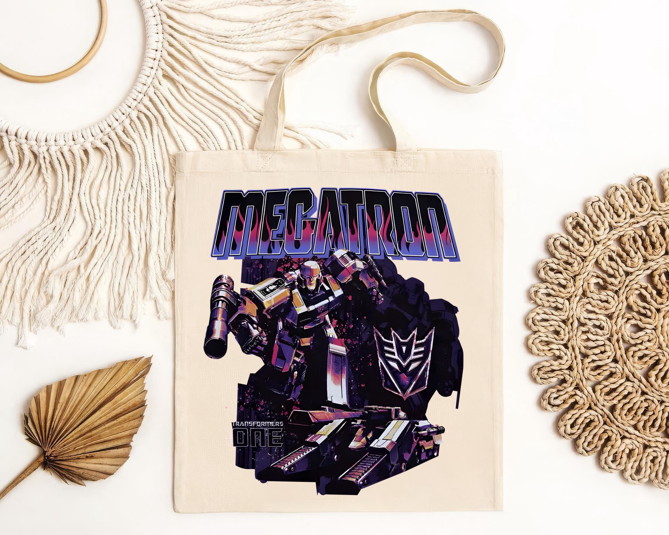 Transformers One Megatron Tote Bag Up to - Walmart.com