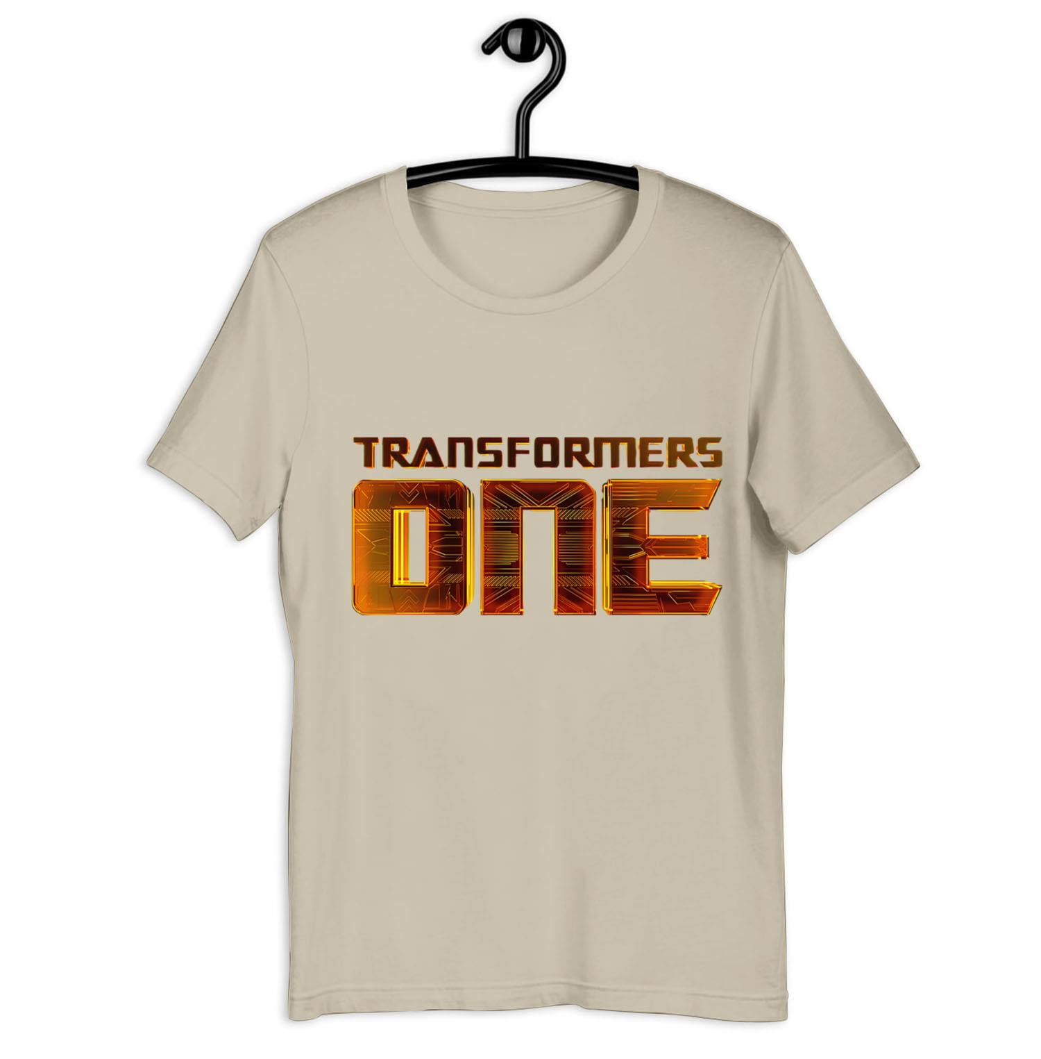 Transformers One Official Logo Every Hero Has An Origin T Shirt ...