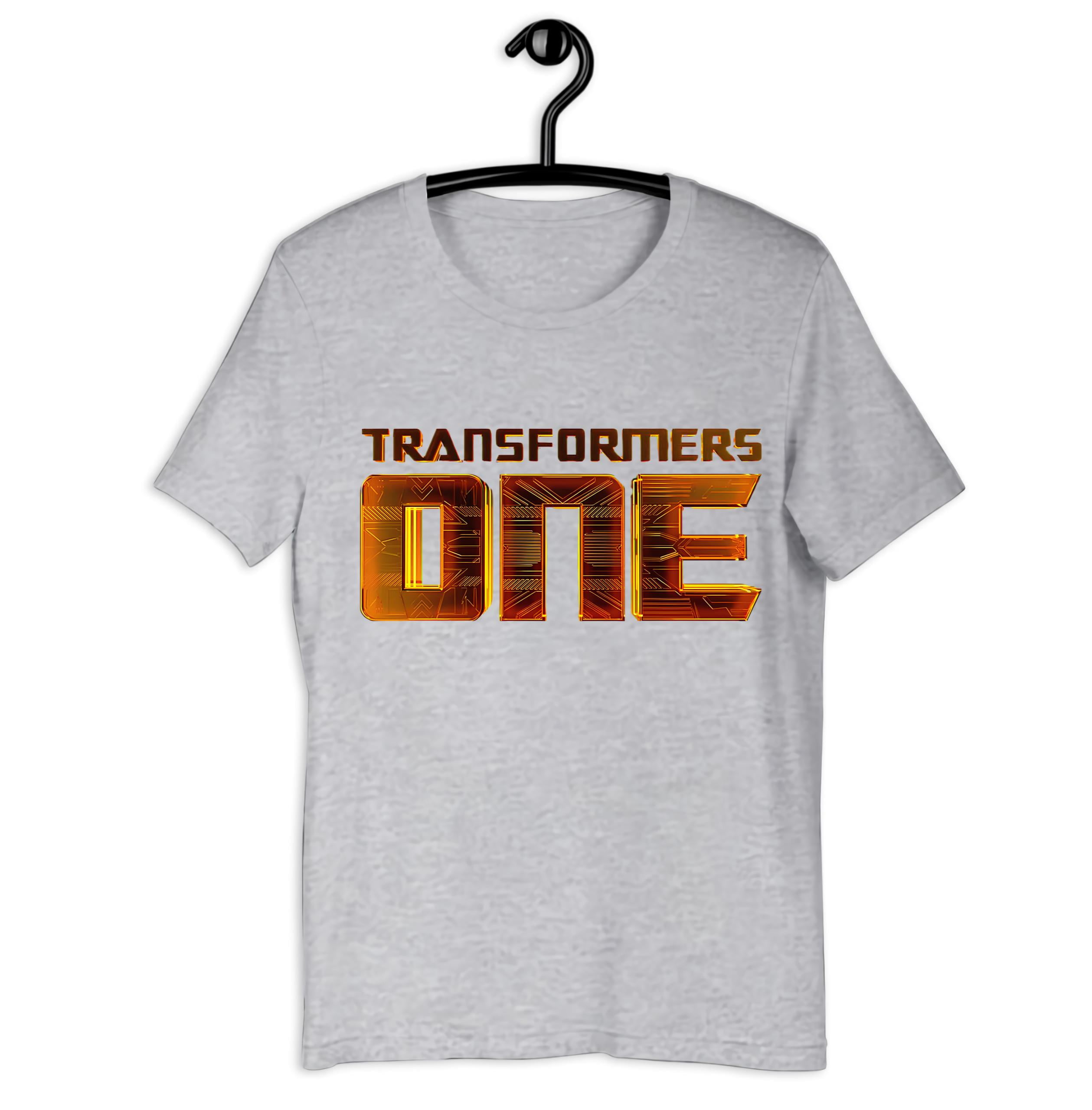 Transformers One Official Logo Every Hero Has An Origin T Shirt ...