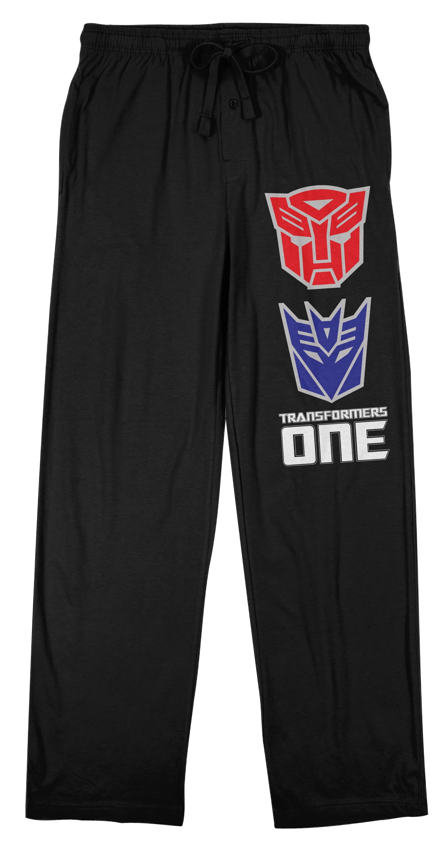 Transformers One Original Characters Men's Black Sleep Pajama Pants ...