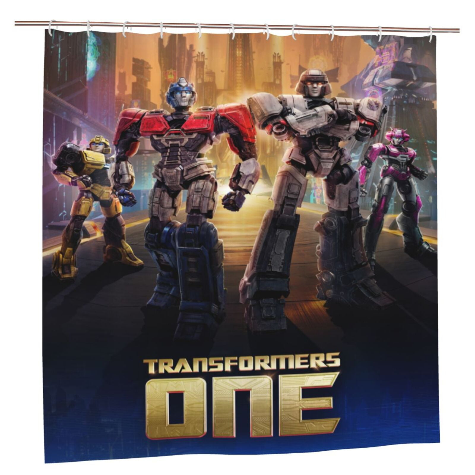 Transformers One Shower Curtain, Funny Anime Shower Curtain Sets ...