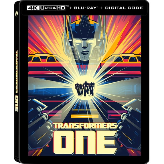 Transformers One (Steelbook) (4K Ultra HD + Blu-ray + Digital Copy ...