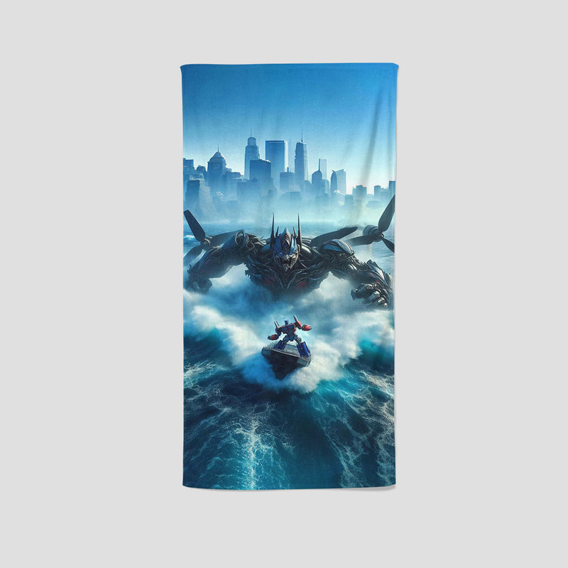 Transformers One's towel features a unique design, making it an ...