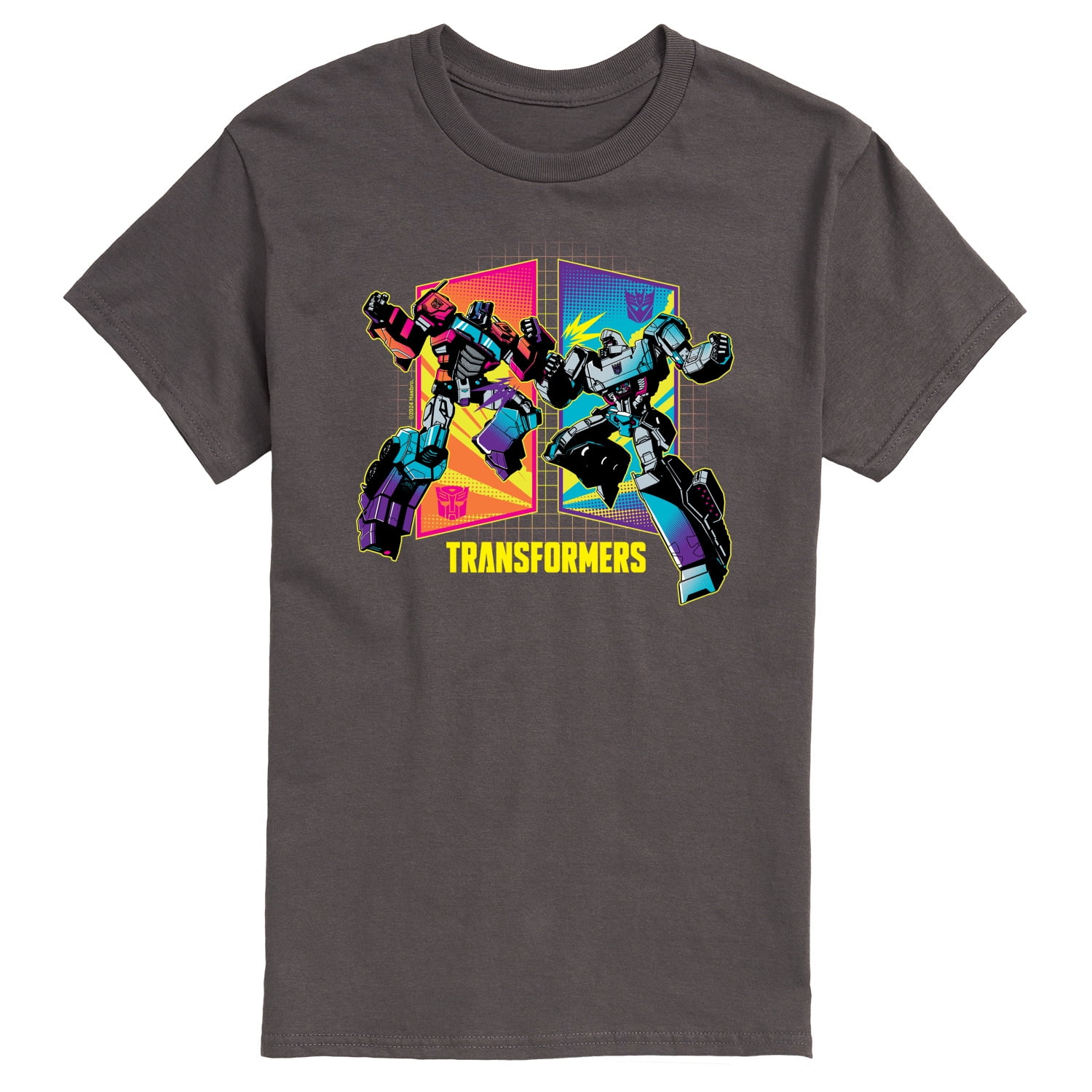 Transformers - Opt Vs Meg Clash - Adult Short Sleeve Tee - Walmart.com