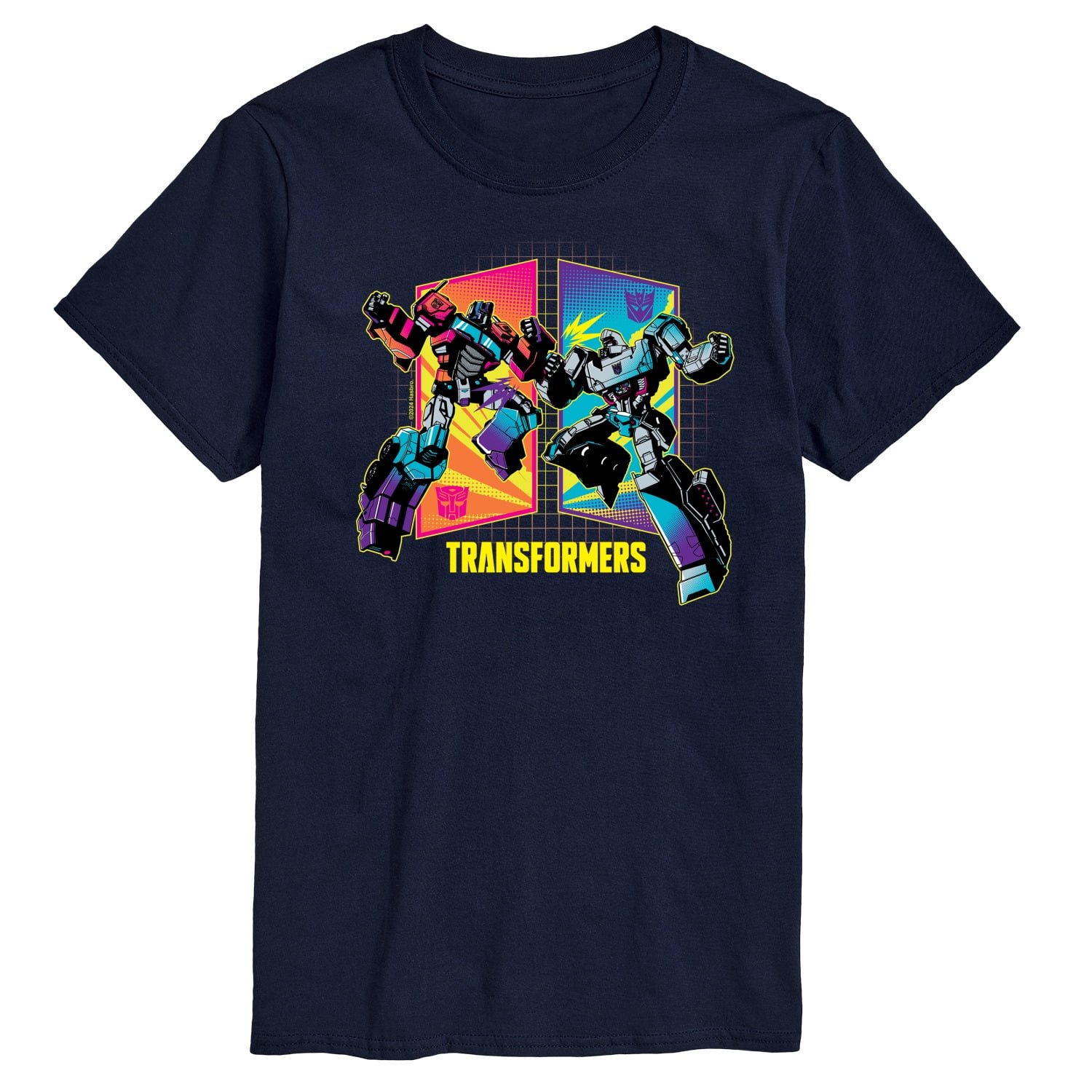 Transformers - Opt Vs Meg Clash - Adult Short Sleeve Tee - Walmart.com