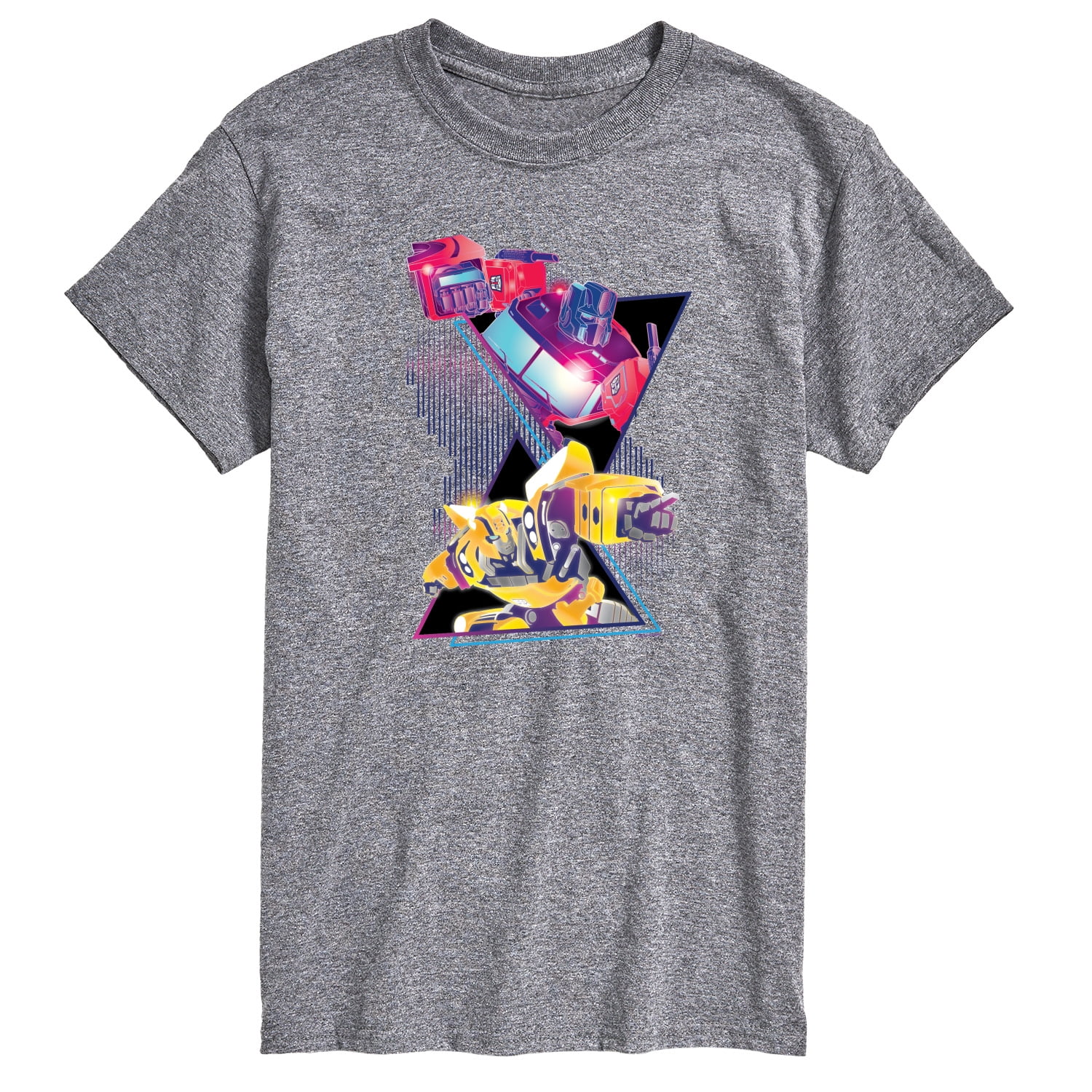 Transformers - Optimus Prime And Bumblebee - Adult Short Sleeve Tee ...