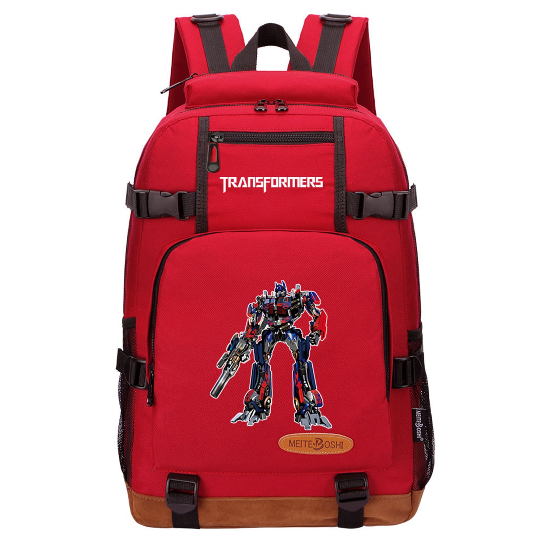 Transformers Optimus Prime Backpack-Large Capacity Travel Knapsack Casual School Bookbag for ...