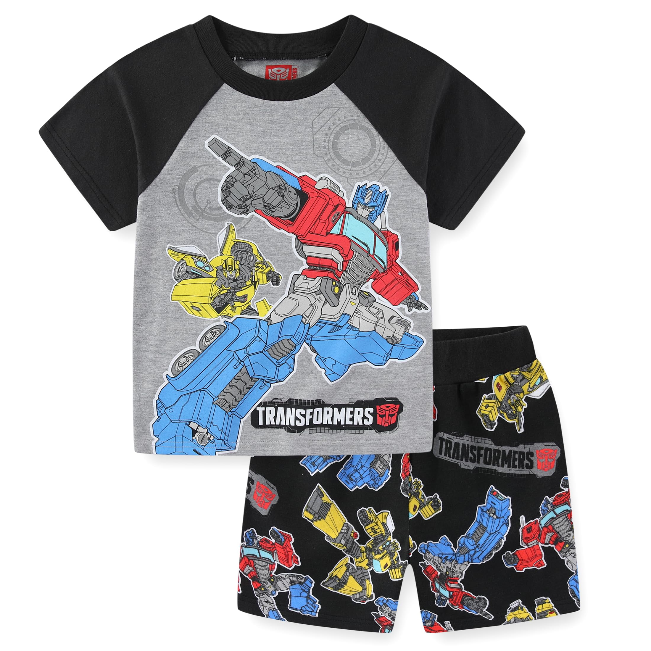 Transformers Optimus Prime Bumblebee Short Sleeve T-Shirt and French ...
