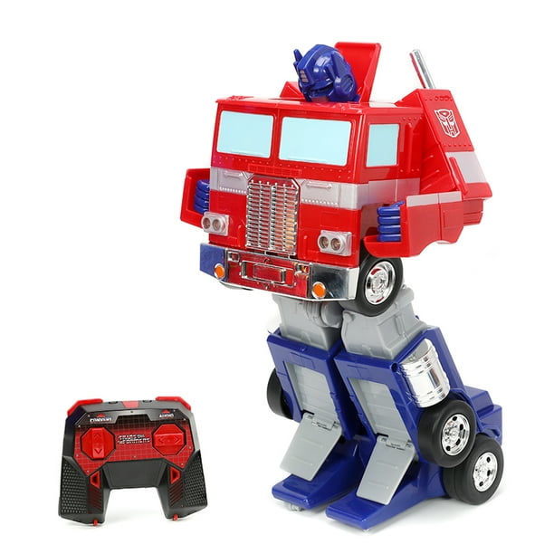 Transformers Optimus Prime Converting RC Radio Control Vehicle ...