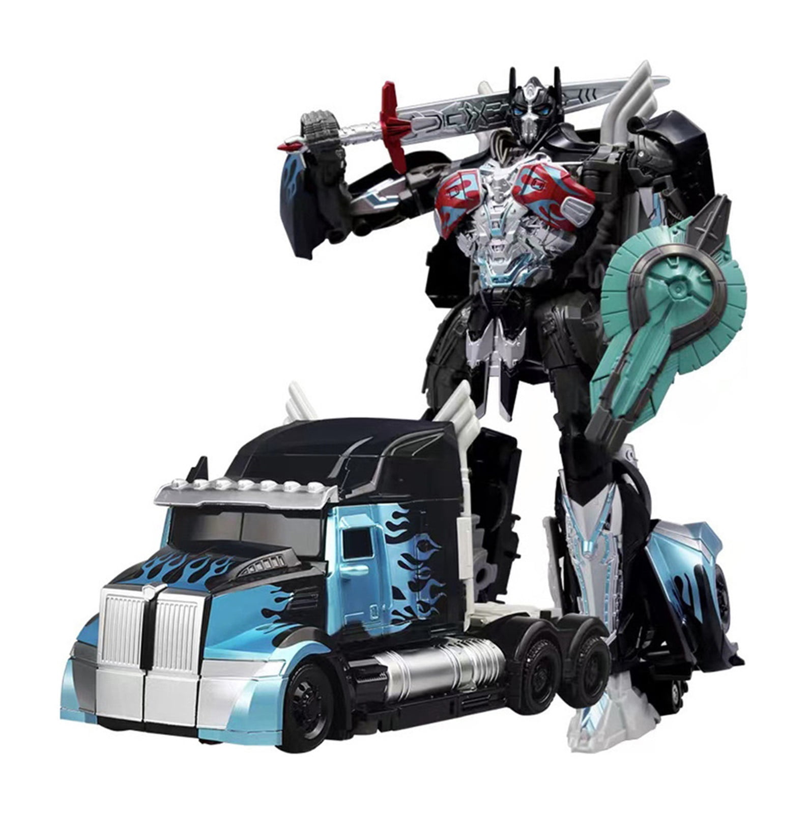 Transformers Optimus Prime Dark Edition Deformable Miniature - Walmart.com