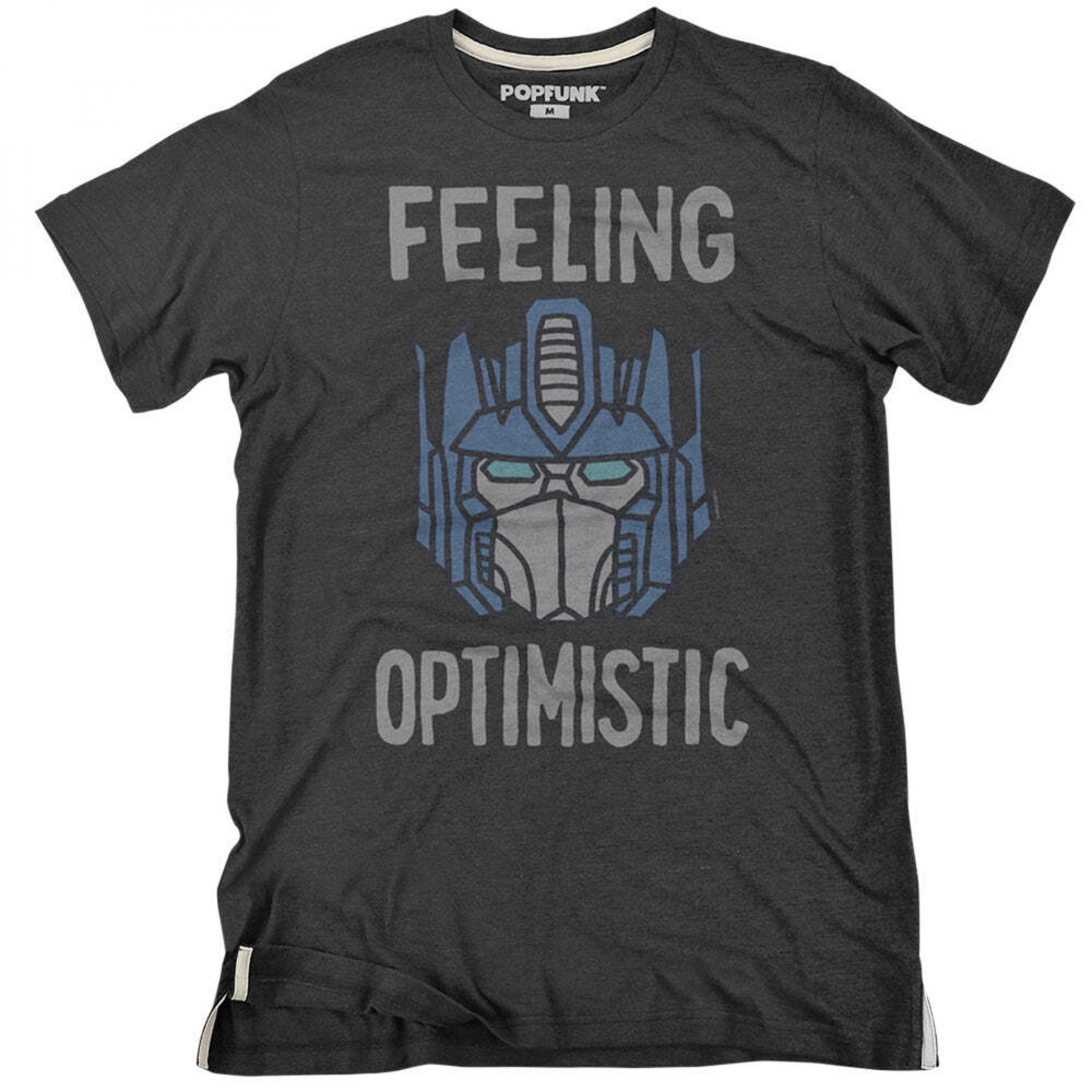 Transformers Optimus Prime Feeling Optimistic T-Shirt-Medium - Walmart.com